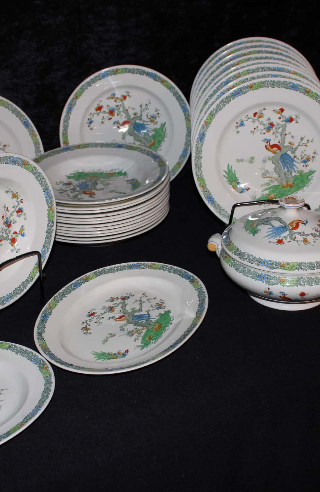 Copeland Spode Bermuda Pattern Ironstone China Dinnerware - McArthur ...